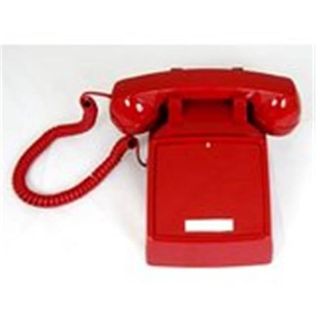 Desk No Dial - Red - Walmart Business Supplies