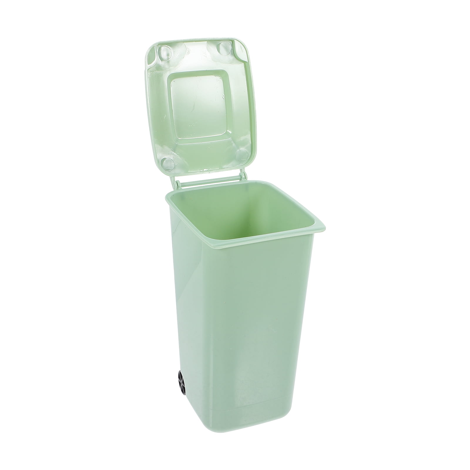 Mini Trash Can Pen Holder Office 15.50X10.00X8.00CM Green - Walmart.com