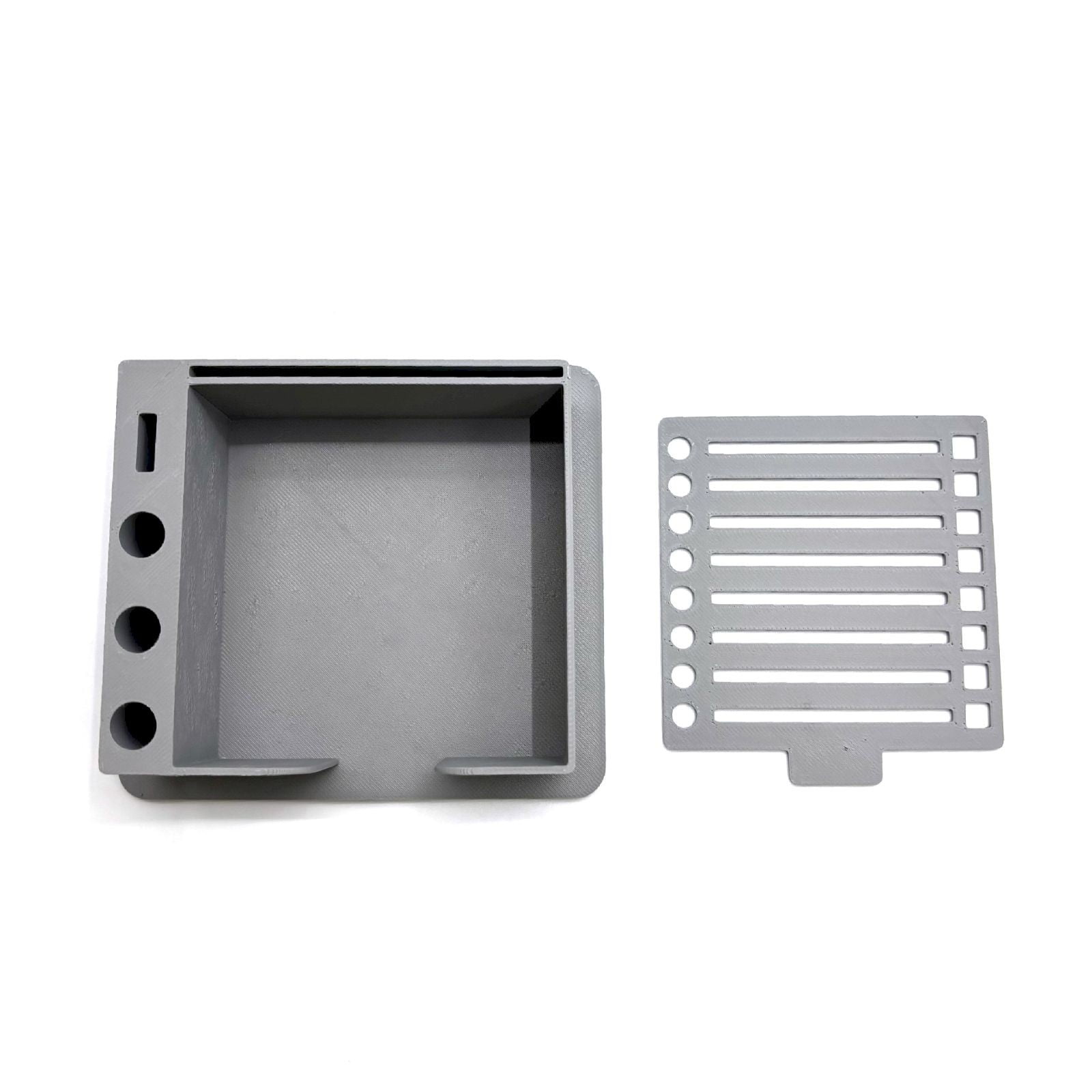 Desk Organizer Caddy with Pen Holder & Template Storage Box ...