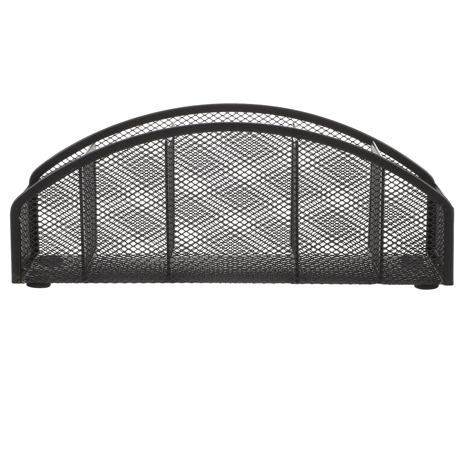 FENGGUIQU Office Desk Organizer Black Wire Mesh Pen Pencil Holder 1Pcs ...
