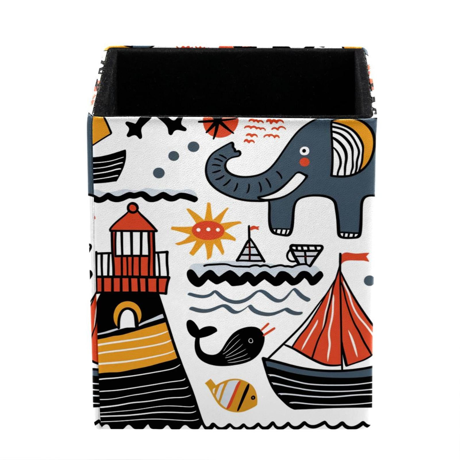 Desk Organizer, Desktop Organizer, Pencil Organizer, Ocean Cartoon ...