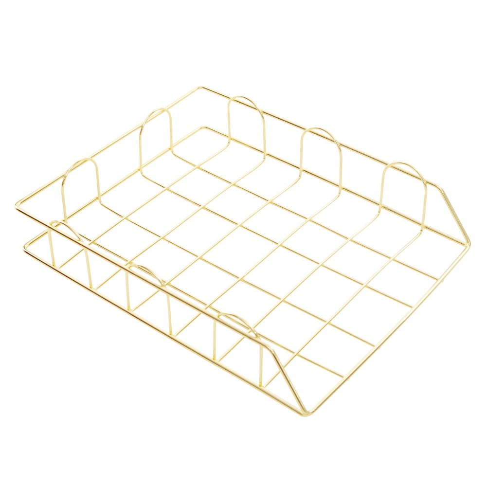 Desk Organizer with File Holder, Paper Letter Tray Organizer, Mesh Desk ...