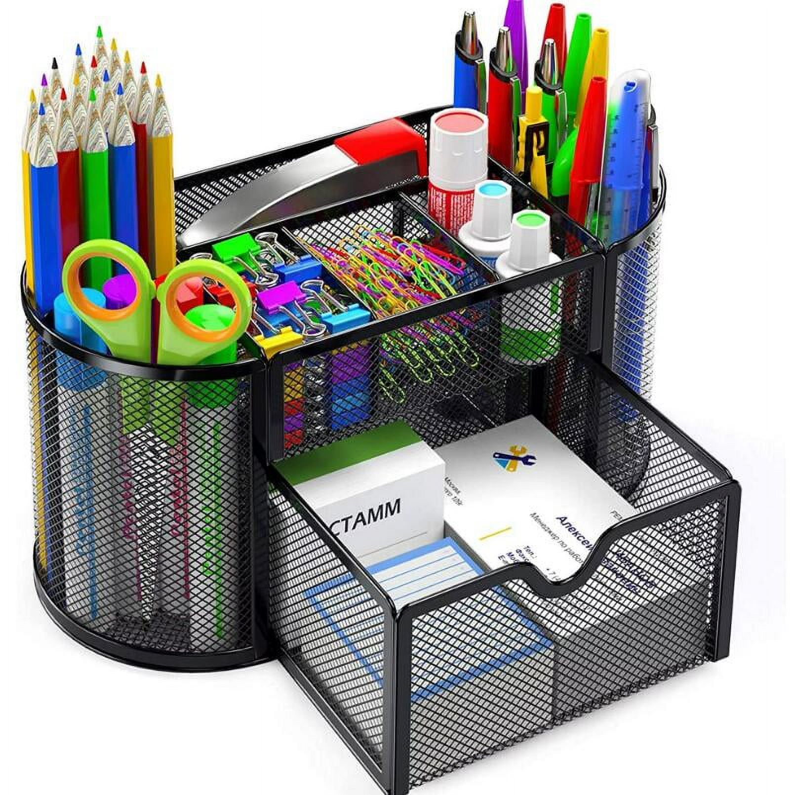 Lorell Mesh Desktop Organizer, 1 Each - Walmart.com