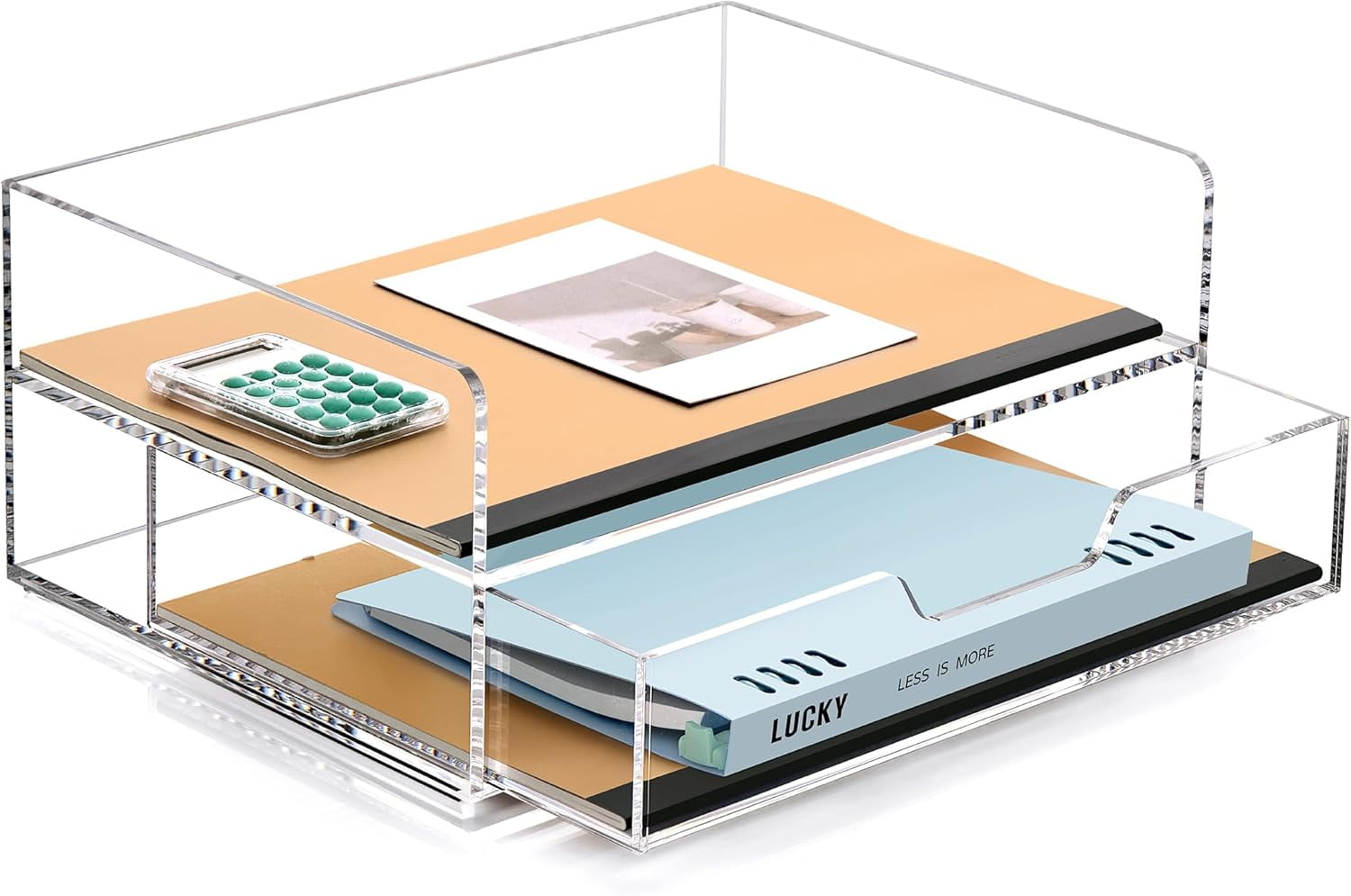 Desk Organizer with Sliding Drawer Desk Organizers and Accessories for ...