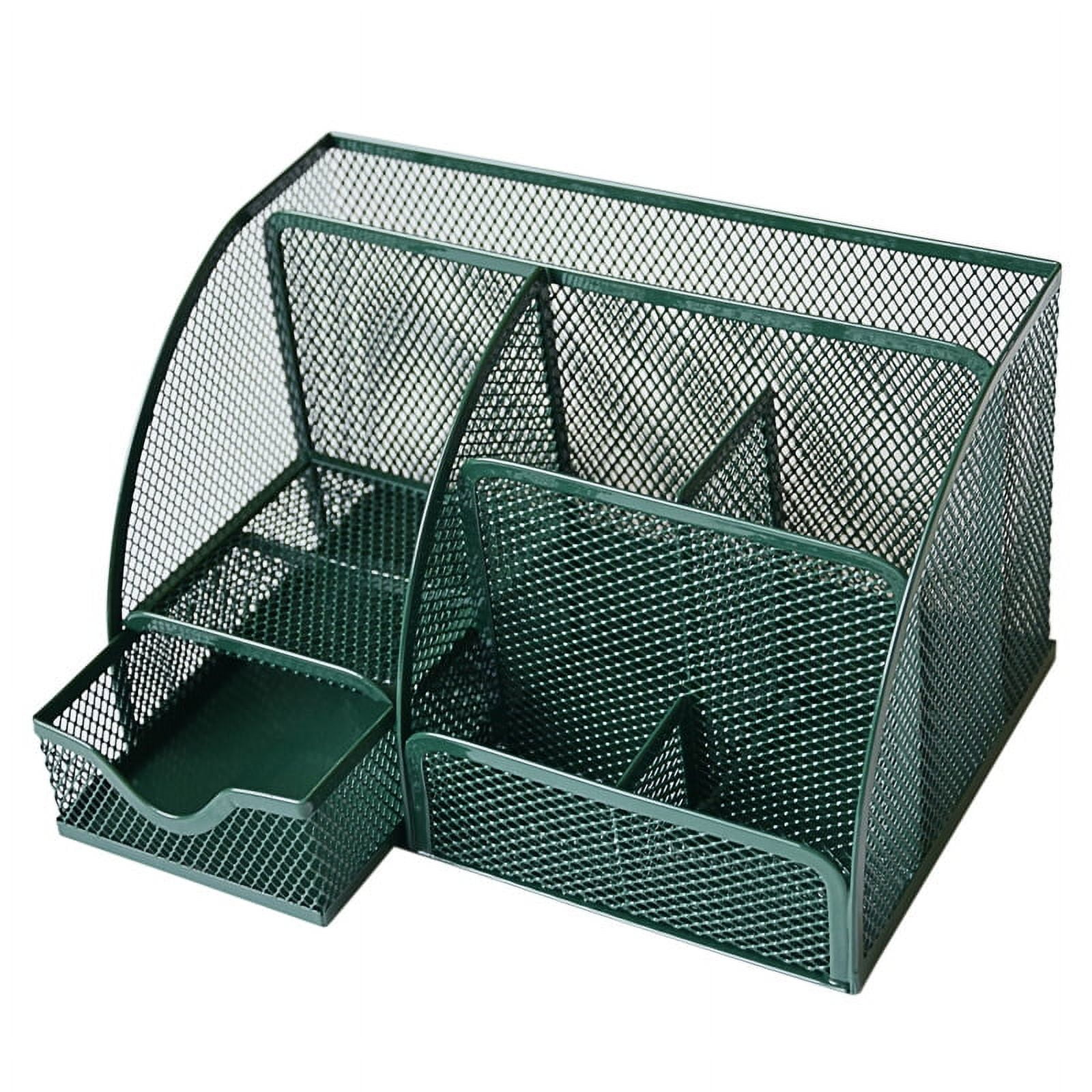 Desk Organizer Vibrant Colors Mesh Desktop Organizer And Holder For Pen ...