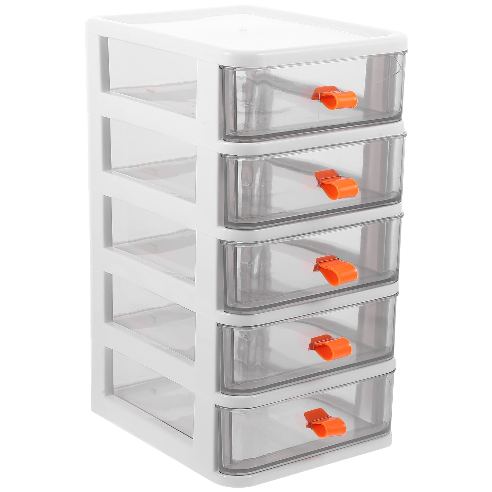 Desk Organizer with Drawers Desktop Storage Drawer 5-layer Stationery ...