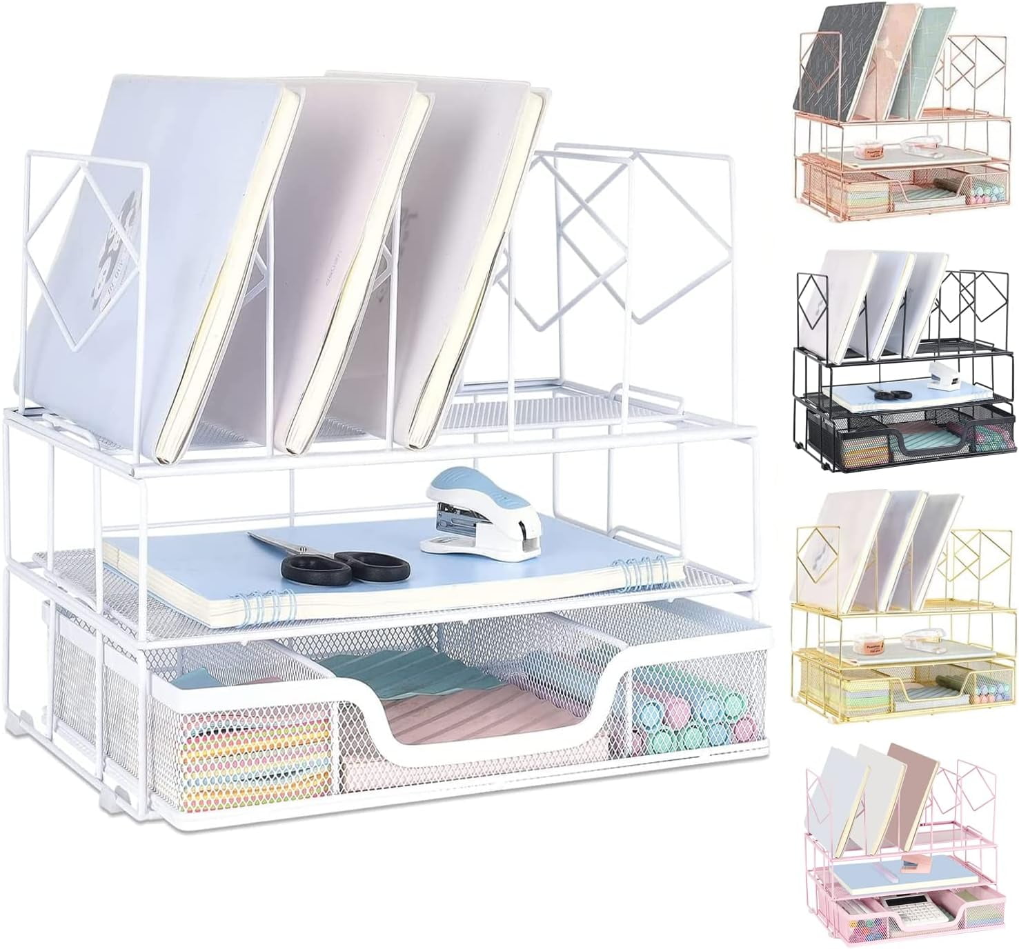 Desk Organizers and Accessories, Office Supplies Desktop Organizer ...