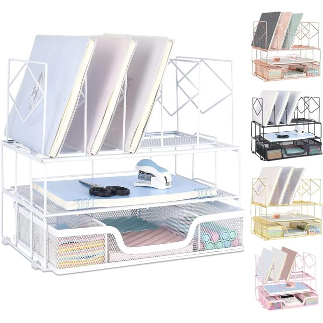 Desk Organizers and Accessories, Office Supplies Desktop Organizer ...