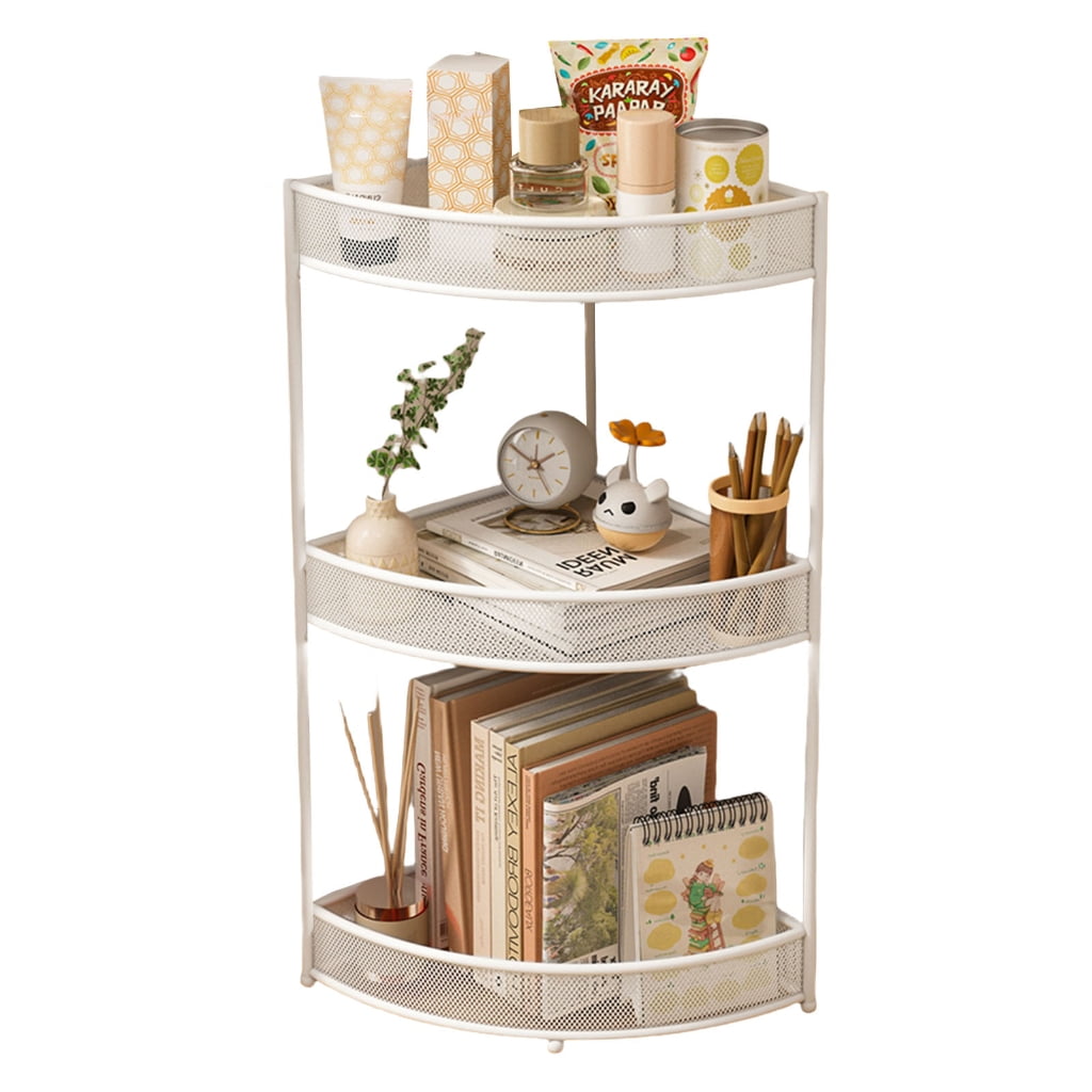 Desk Organizers Storage Stand Metal Mesh File Organizers Multi Tiered Mesh Bookshelf Book ...