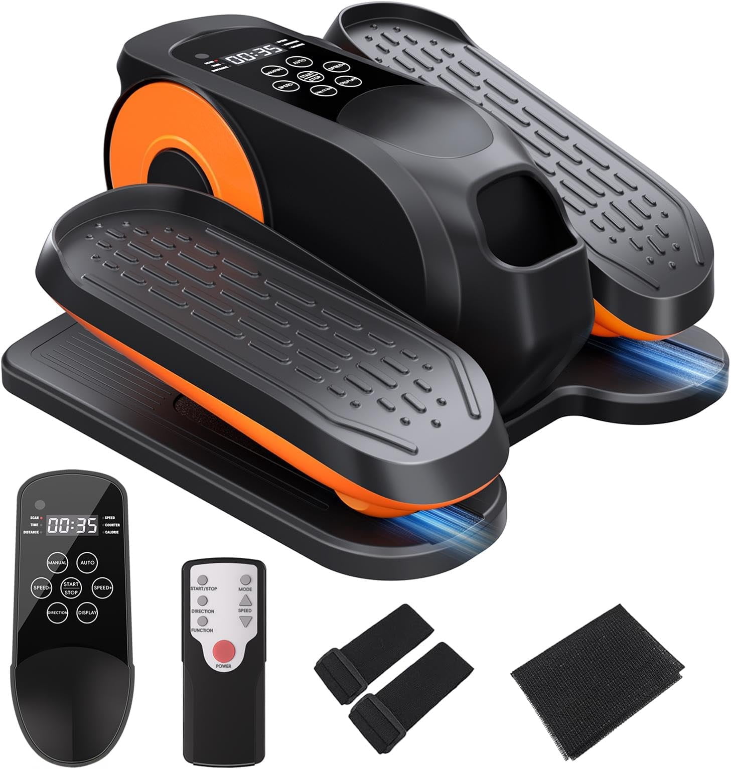 Under Desk Oval Machine, Oval Exerciser for Assembly, Quiet Portable ...
