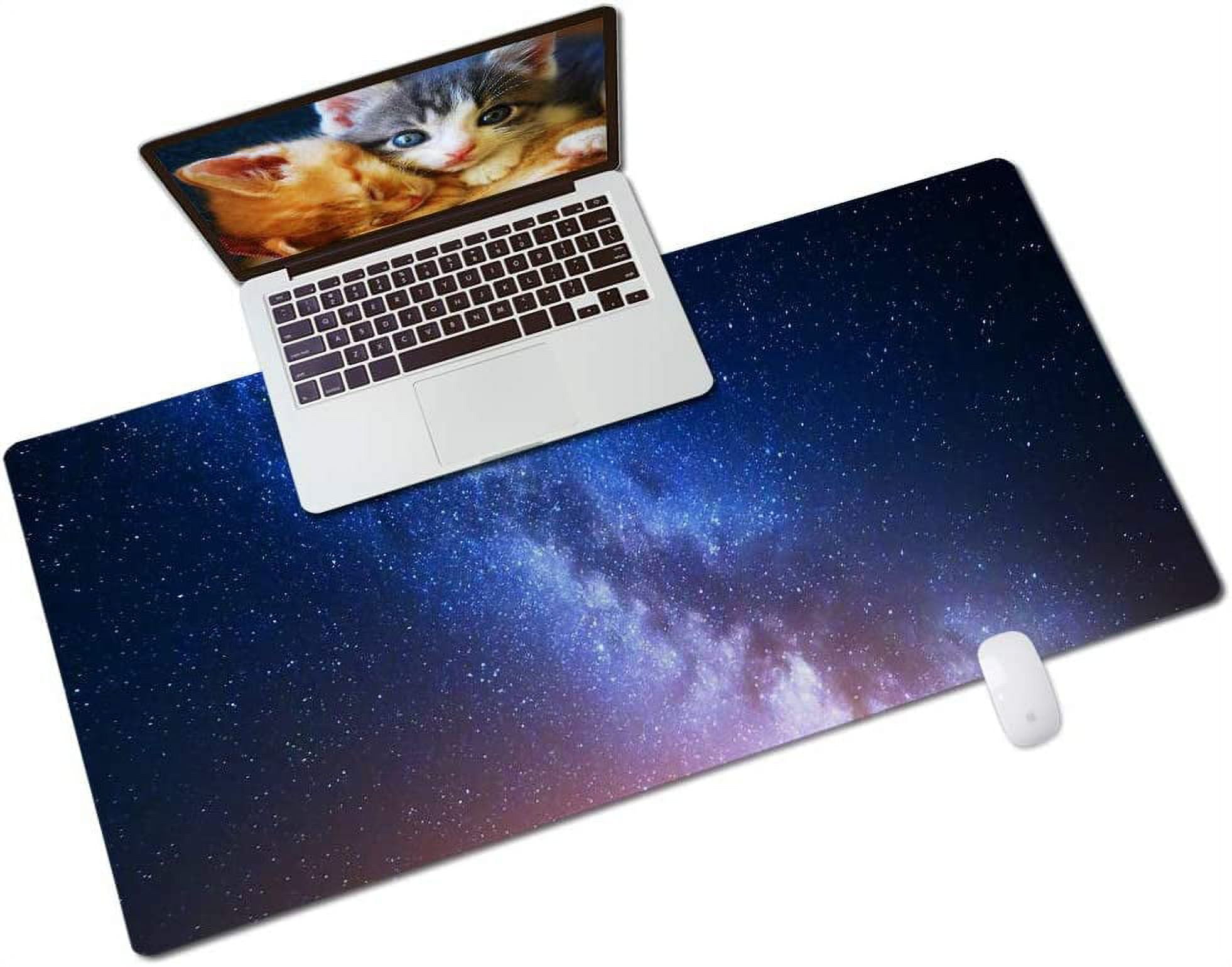 Desk Pad, Galaxy Desk Blotter Protector, Waterproof Computer Desk Mat ...