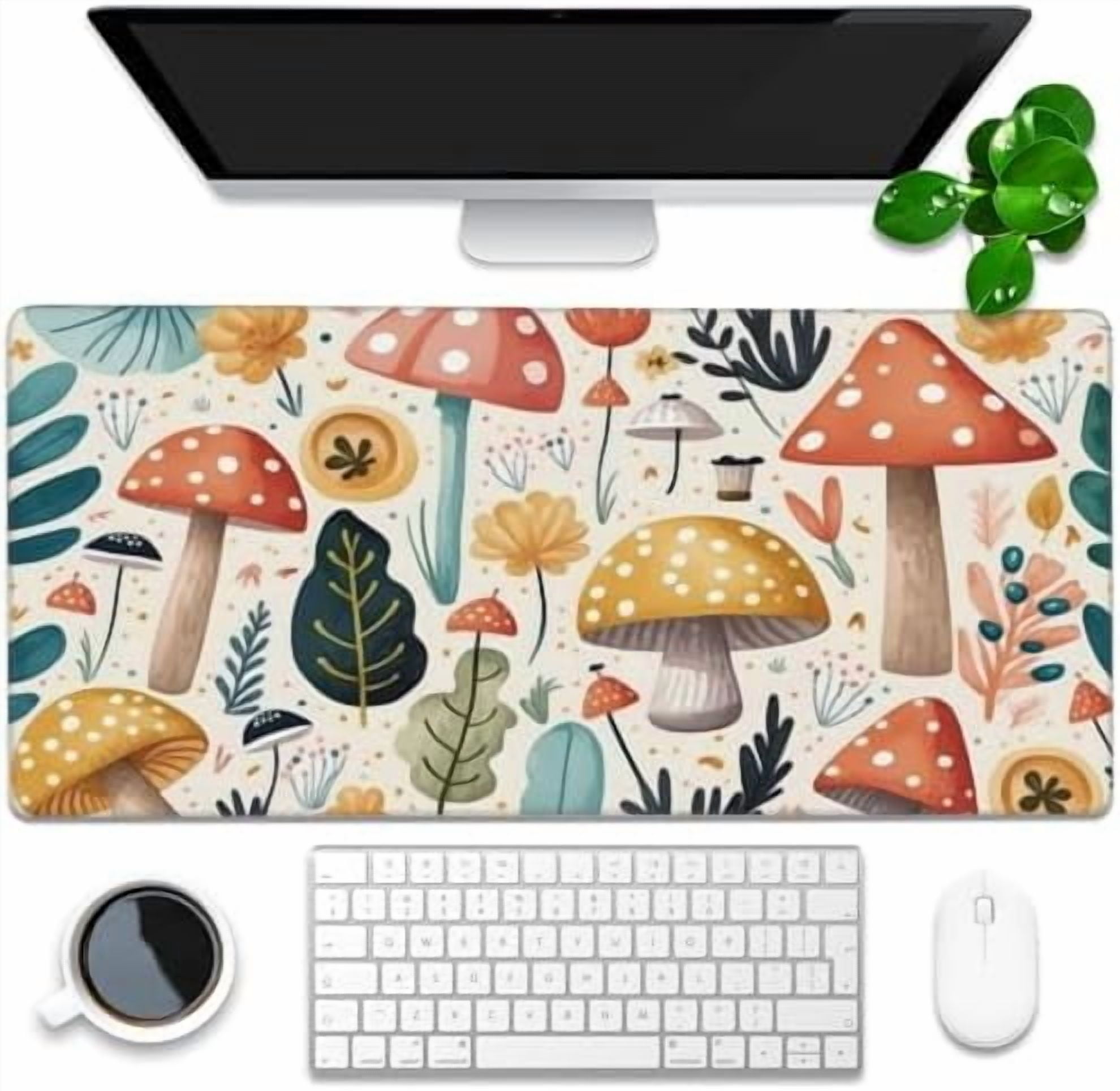 Desk Pad, Green Honeycomb Science Technology Extended Gaming Mouse Pad ...