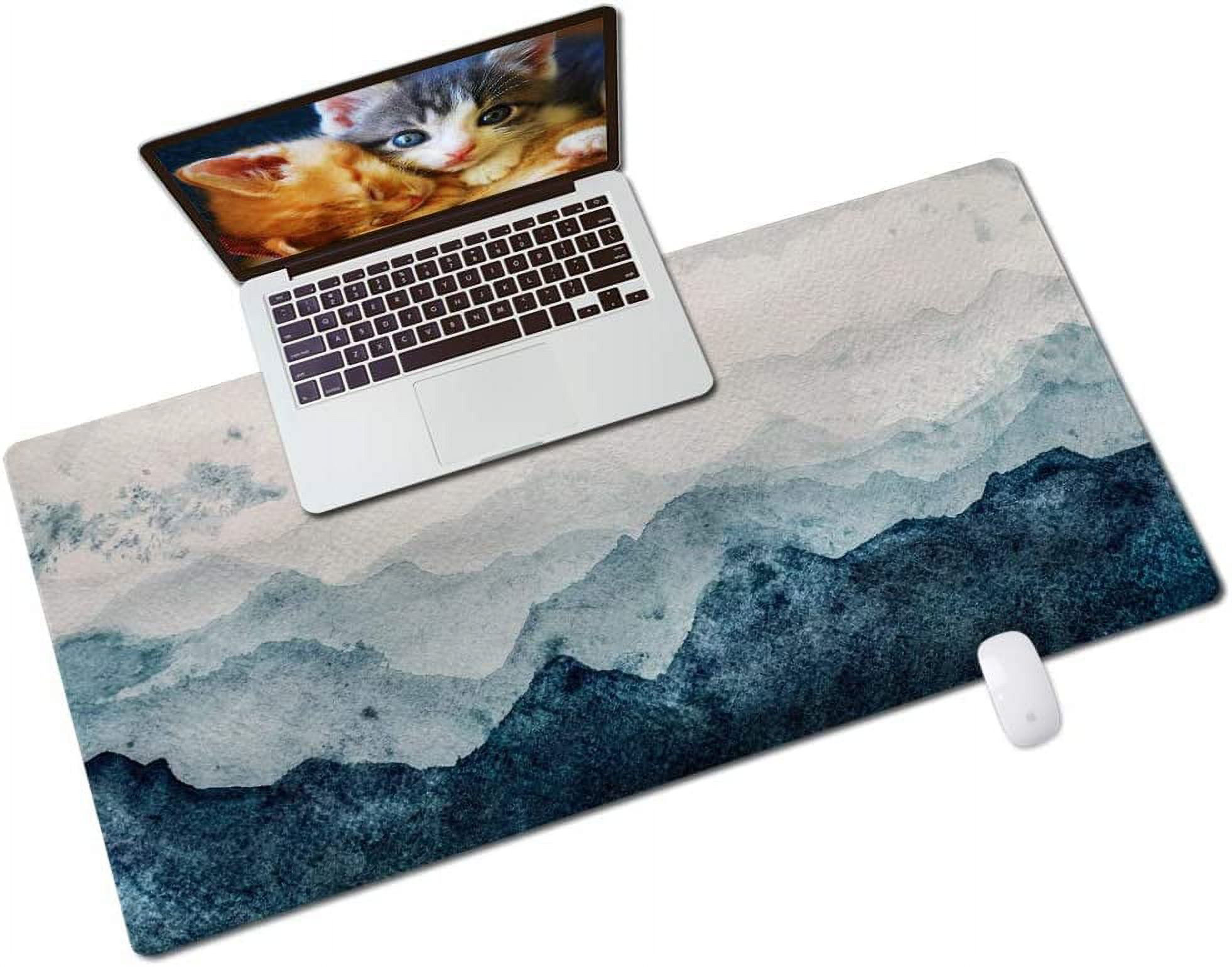 Desk Pad Large Keyboard and Mouse Pad for Laptop Computer, Desk Cover ...