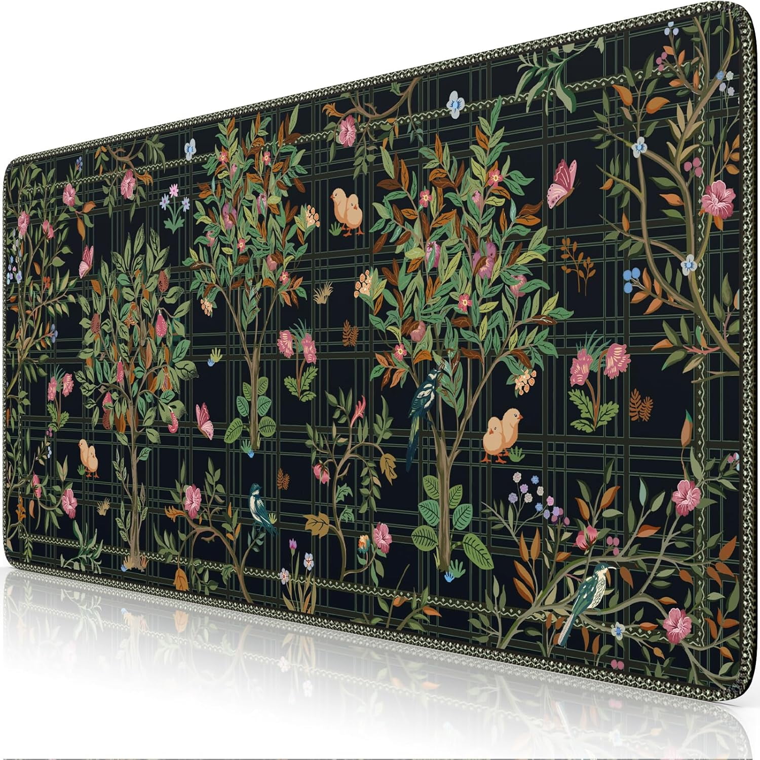 Desk Pad Mat,Cute Matt for Desktop,Large Gaming Mousepad XXL,Forest ...