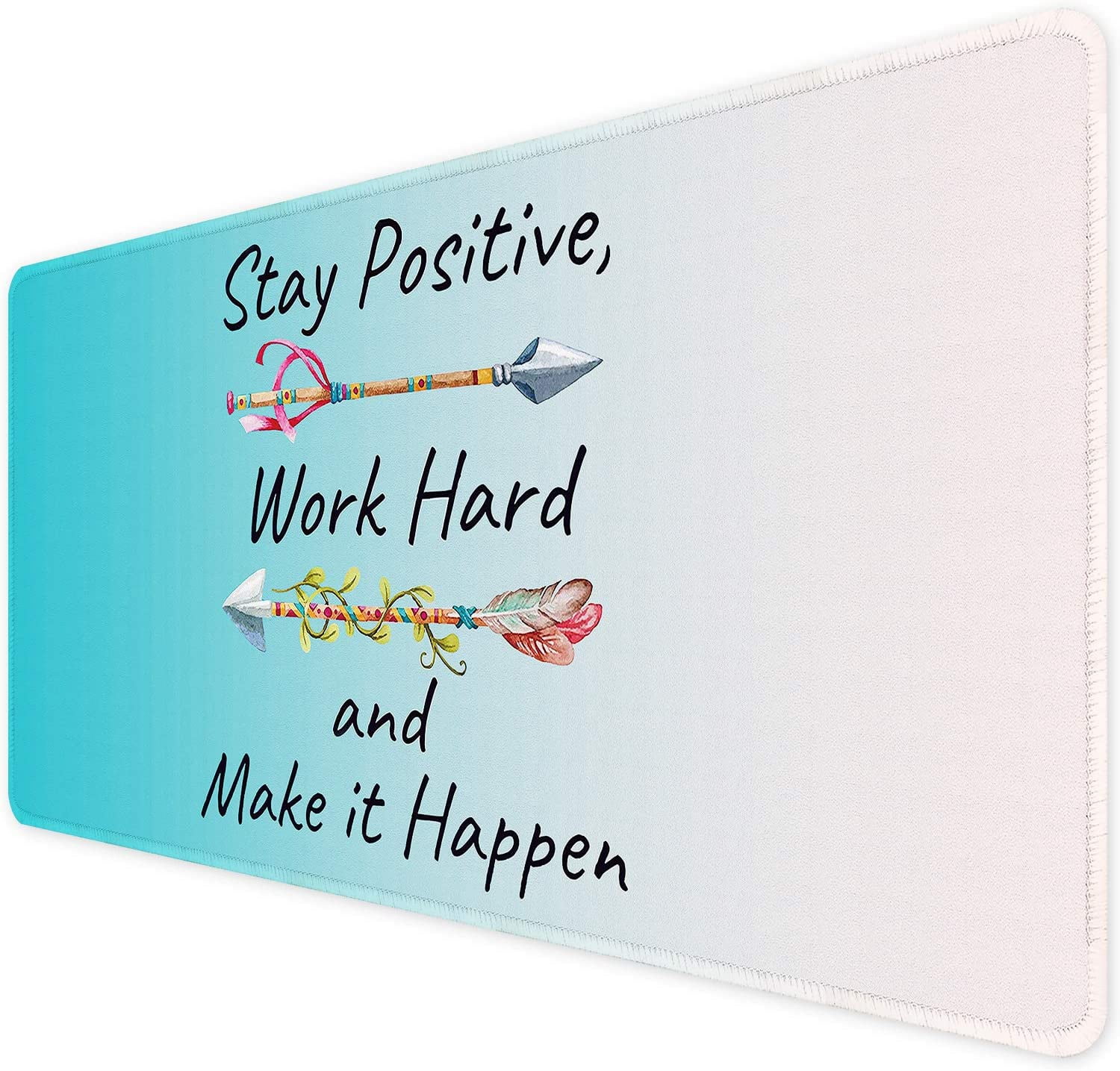 Desk Pad, Mouse Pad,Office Desk Mat with Stitched Edges Non-Slip ...