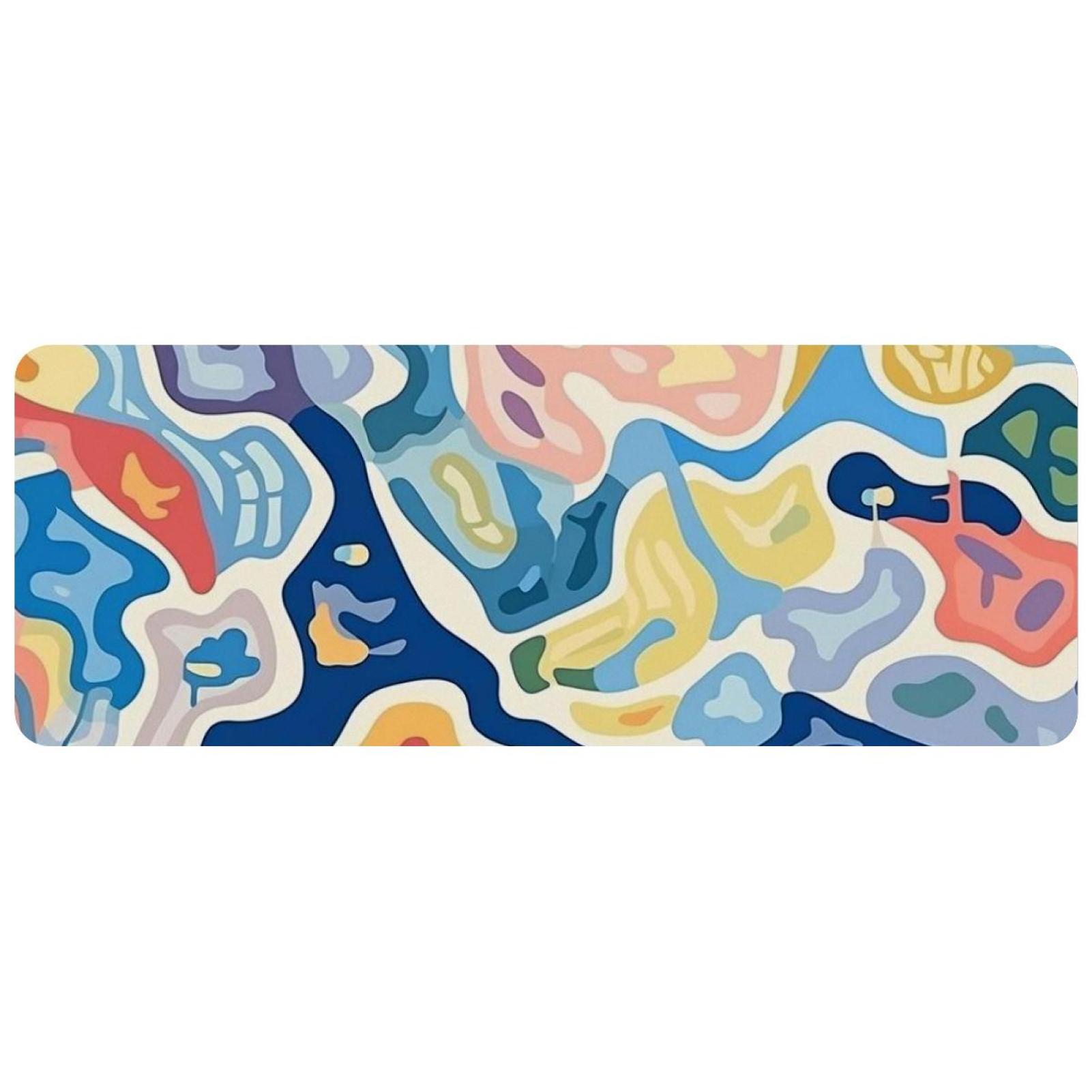 Desk Pad Protector, Office Desk Mat, Large Mouse Pad, Non-Slip Rubber ...