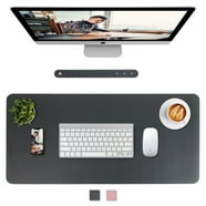 BREENHILL Felt Desk Pad, 36" x 15.75" Dark Gray Large Anti-slip Desk ...