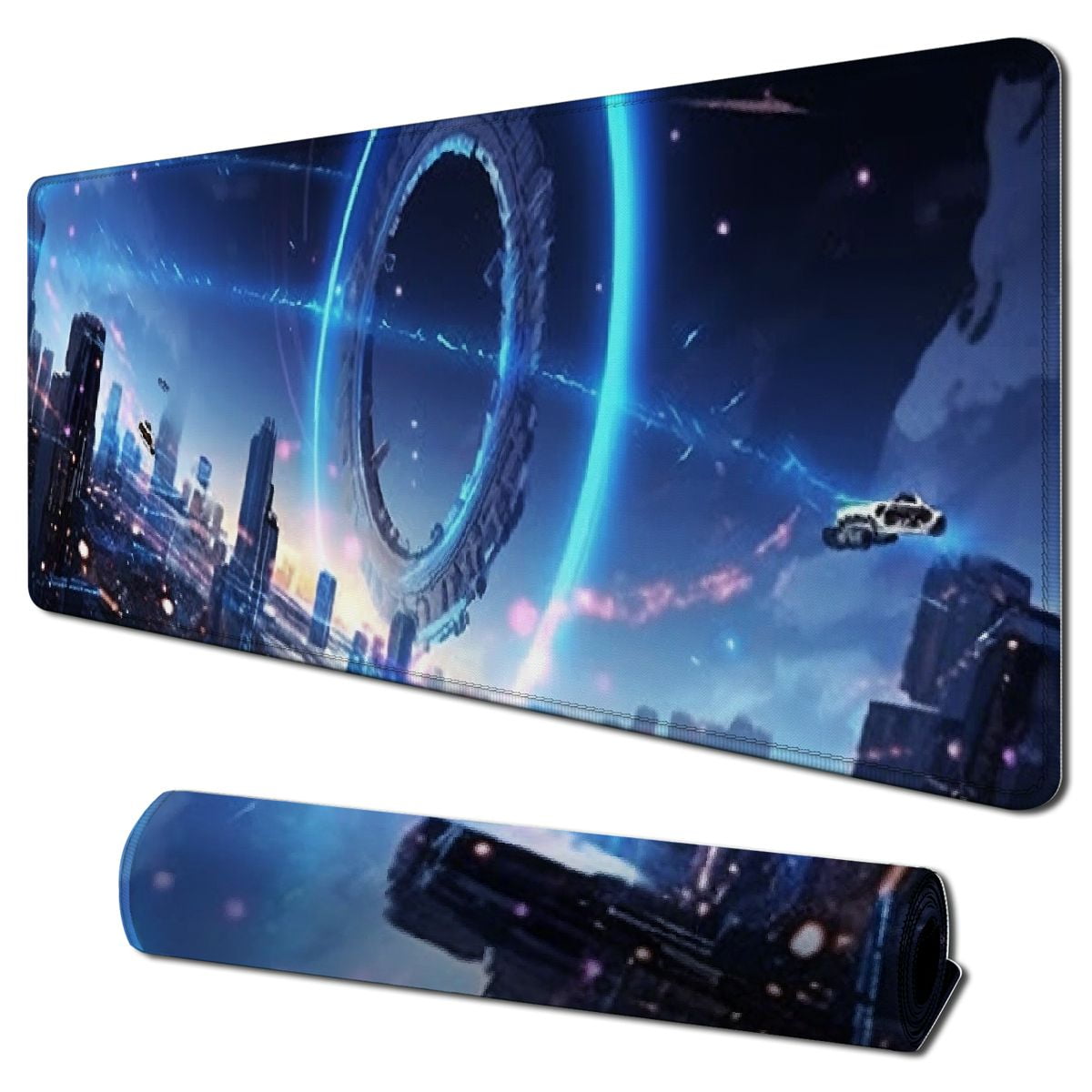 Desk Pad Space Halo Universe Mouse pad Space War Mouse pad for Desk Pad ...