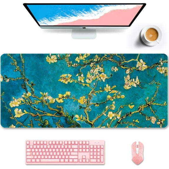 Desk Pad, XXL Large Mouse Pad, Extended Gaming Mousepad, Cute Desk Mat ...