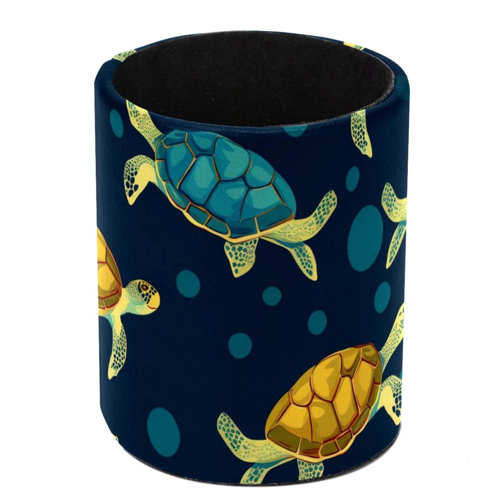 Desk Pencil Pen Holder, Sea Turtle Pen Organizers for Desk Desktop ...