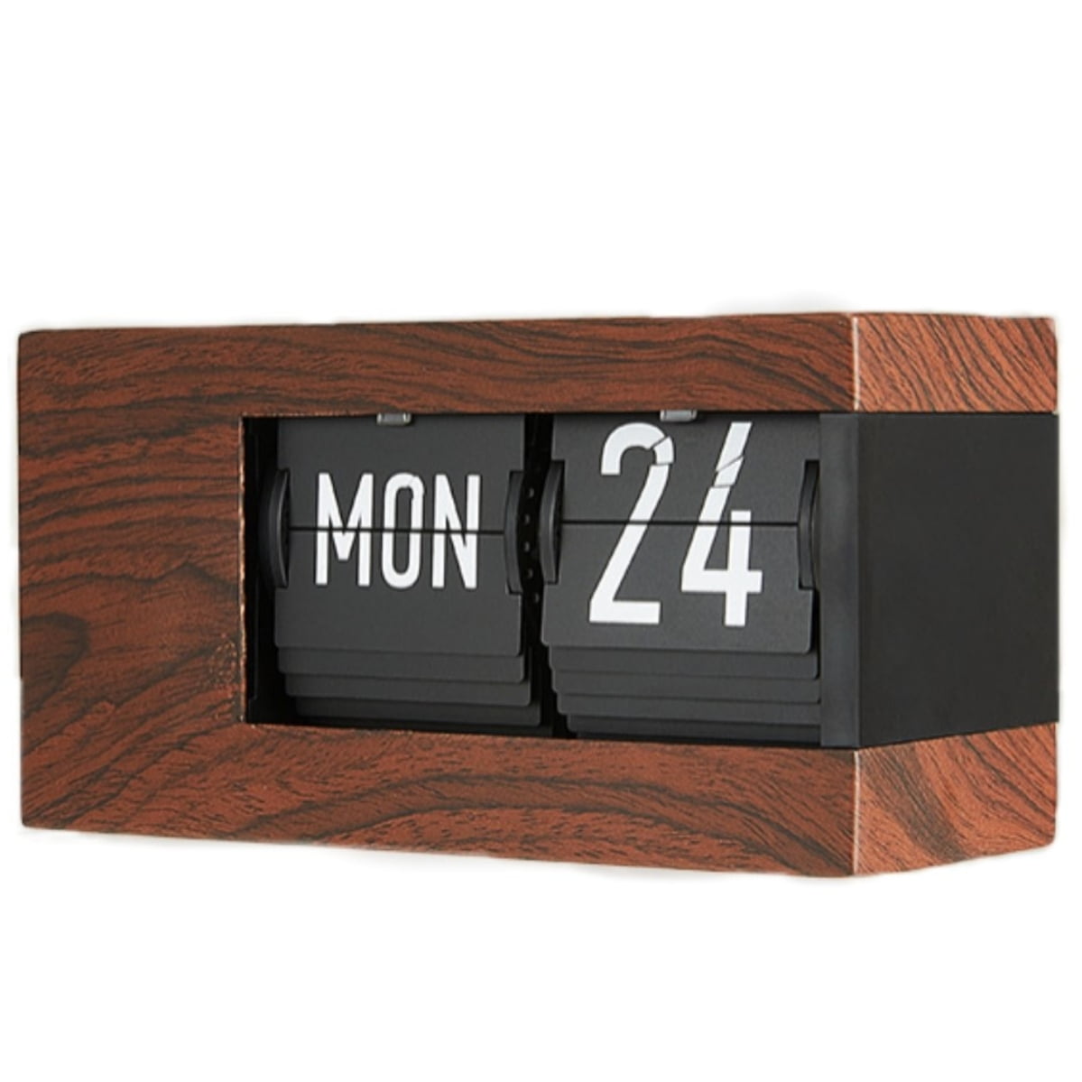 Desk Perpetual Calendar with Rechargeable Long-Lasting Battery, Auto ...