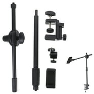 Vivitar 3 In 1 Desktop Stand with 2 Ring Lights & Phone Cradle PC102 ...