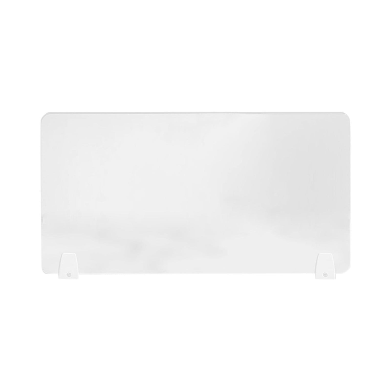 Desk Privacy Divider Acrylic Self Standing Screens Portable Cubicle ...