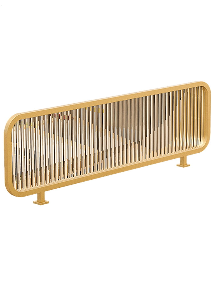 Desk Privacy Screen Panels, 39.4x11.8in Tempered Glass Countertop ...