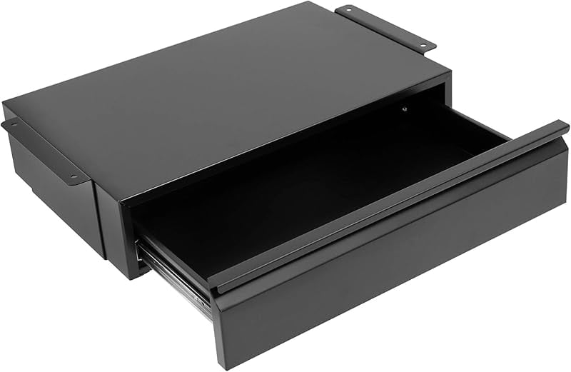 Under Desk Pull-Out Drawer Kit with Laptop and Tablet Shelf | Office ...