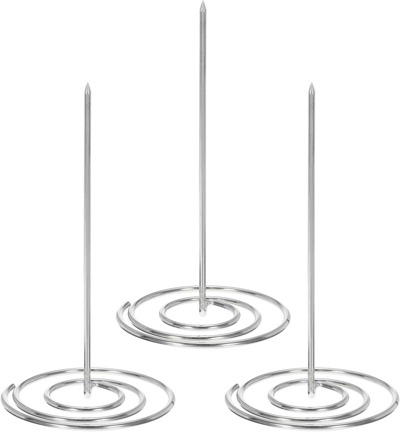 Desk Receipt Holder Spike 3 Pack Paper Receipt Holder Ticket Spindle