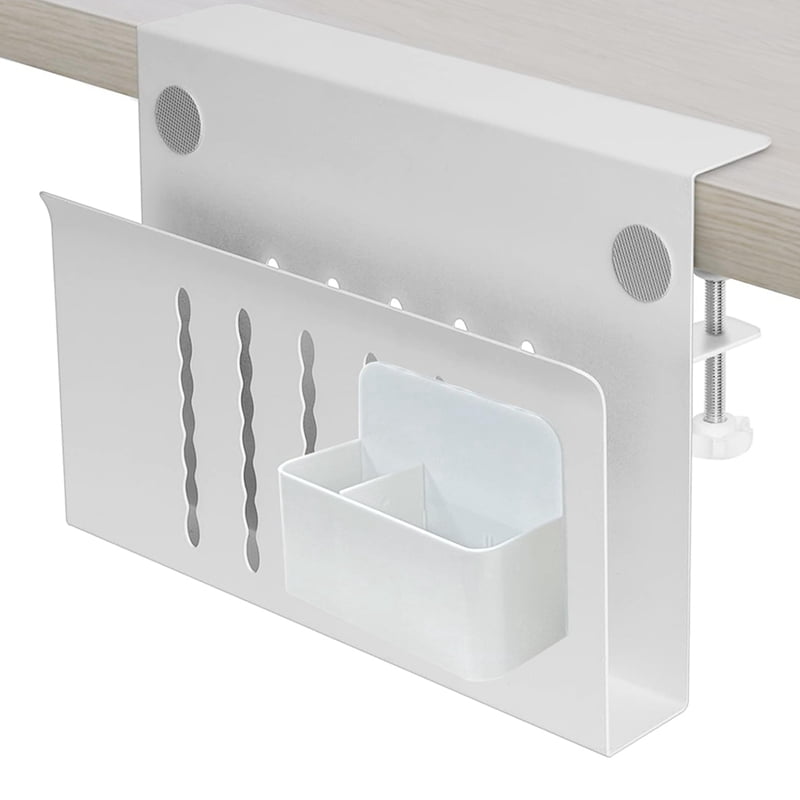 Desk Side Storage Under Desk Storage, Steel Hanging Desk Organizer ...