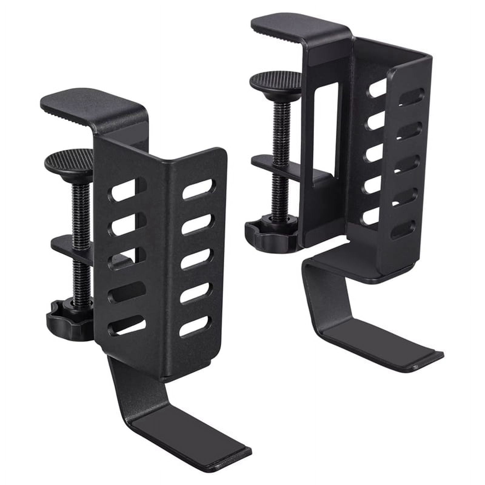 Desk Side Vertical Laptop Stand,No Drill Desktop Mount,Hanging Holder ...