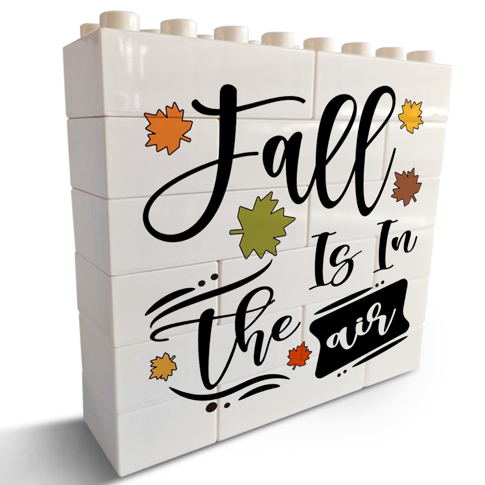 Desk Sign 4.7x5 Inch Autumn Desk Decor Rustic Fall Decor Autumn Desk ...