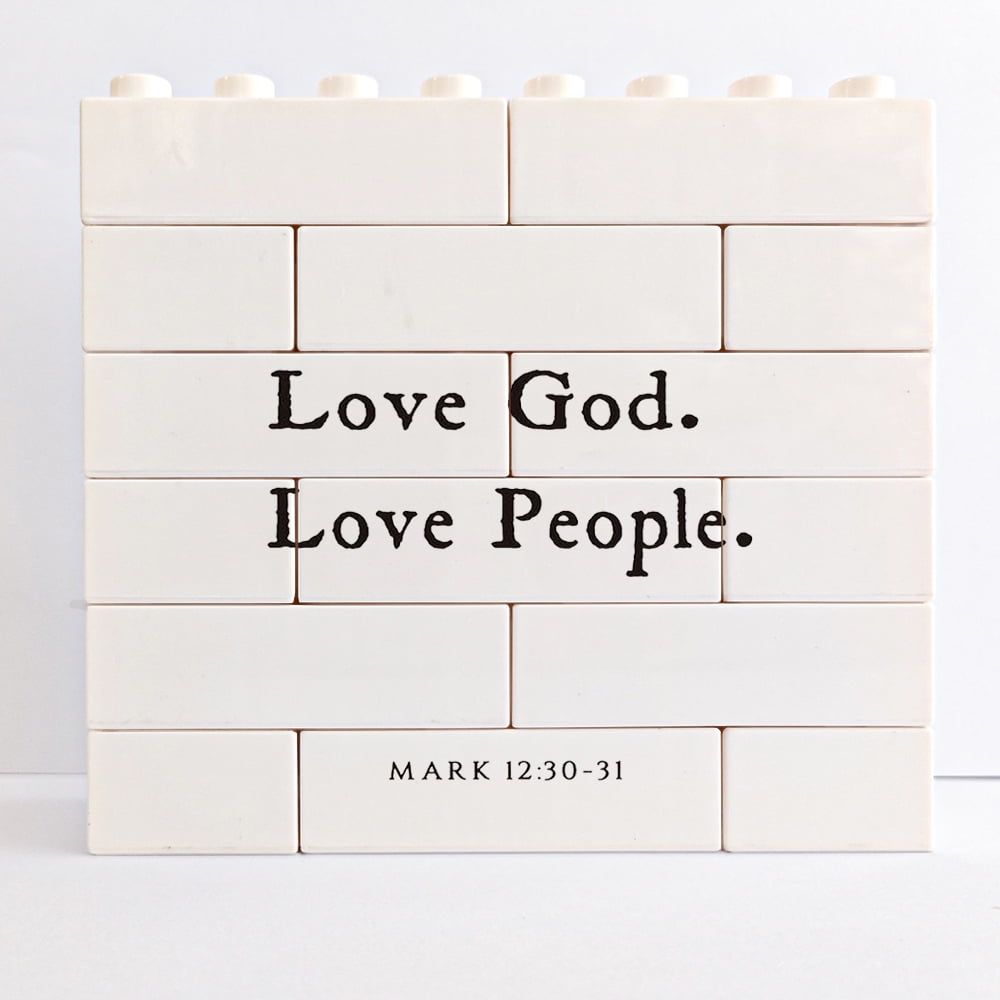 Desk Sign 4.7x5 Inch Inspirational Quotes Love God Love People Decor ...