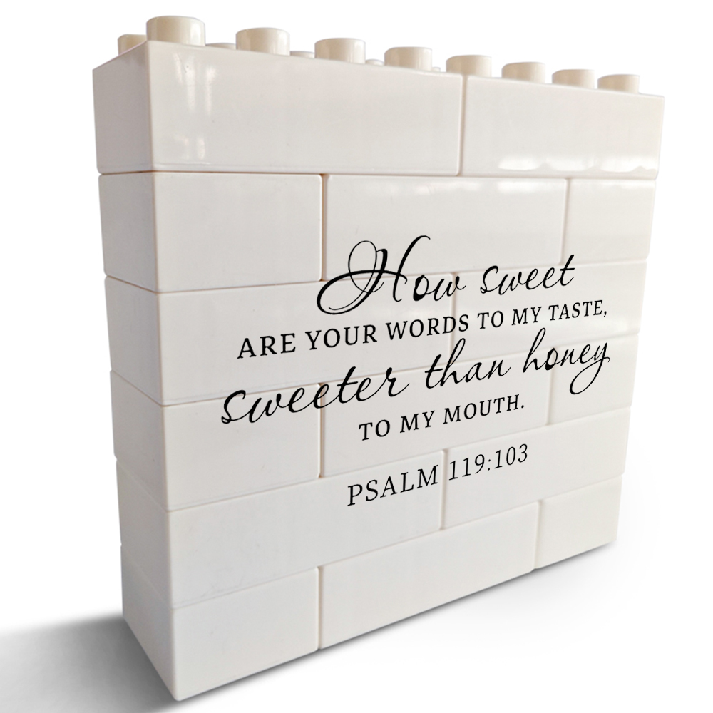 Desk Sign 4.7x5 Inch Religious Christian Bee Decor Desk Decorative Sign ...