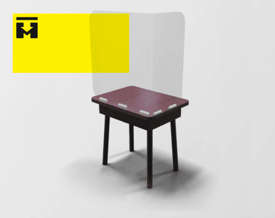 Clear Student Desk Shields