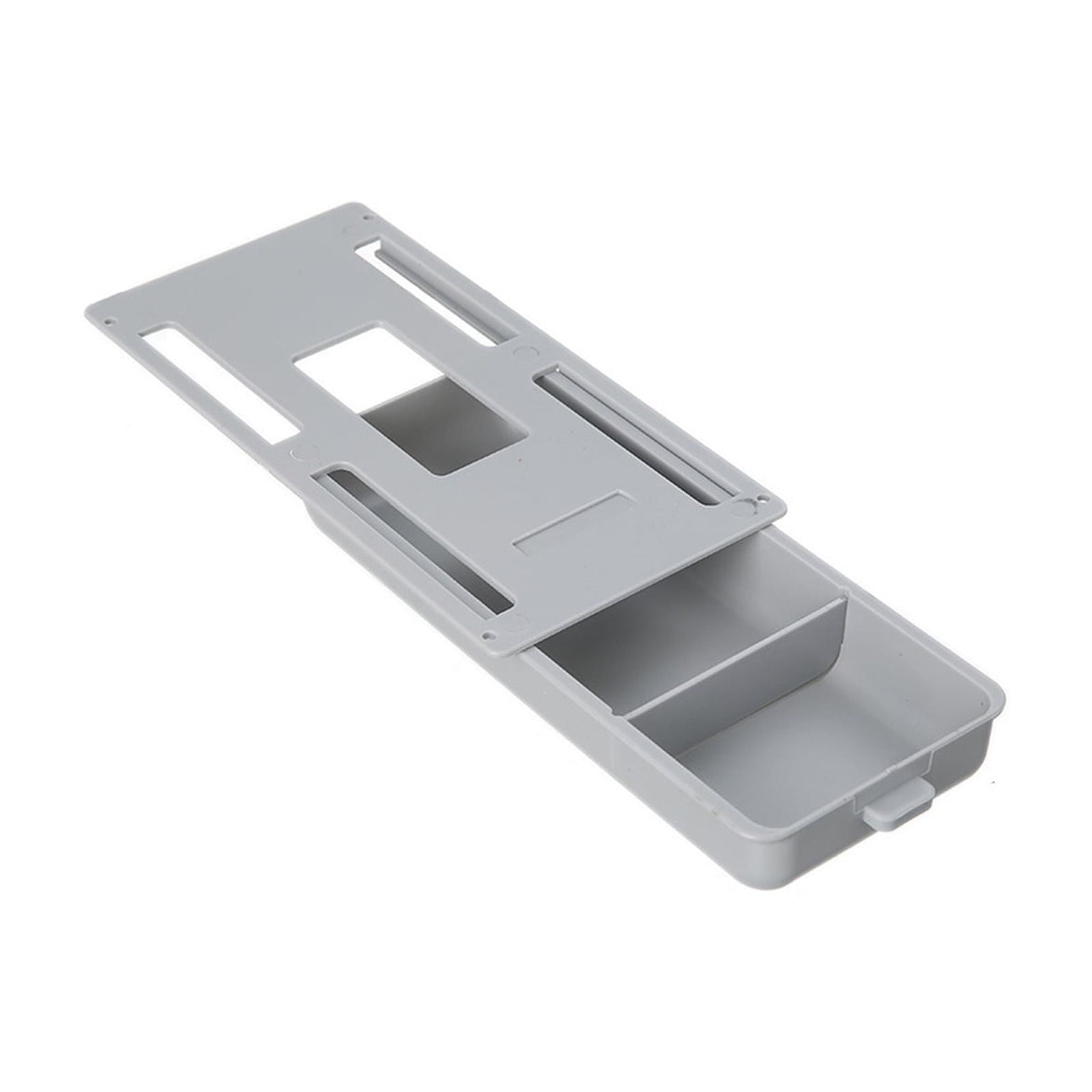Under Desk Storage Drawer - Hidden Adhesive Mount Office Organizer Box ...