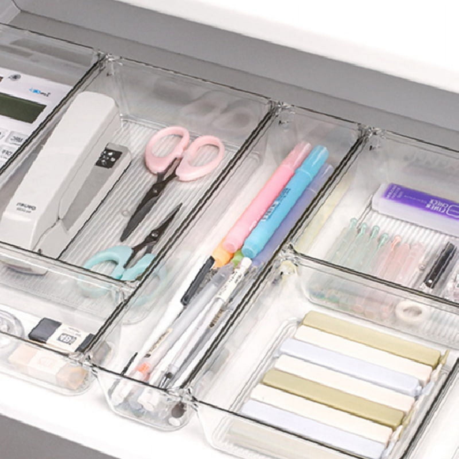 Desk Storage Tray Organizer Tray Drawer Organizer System - Walmart.com