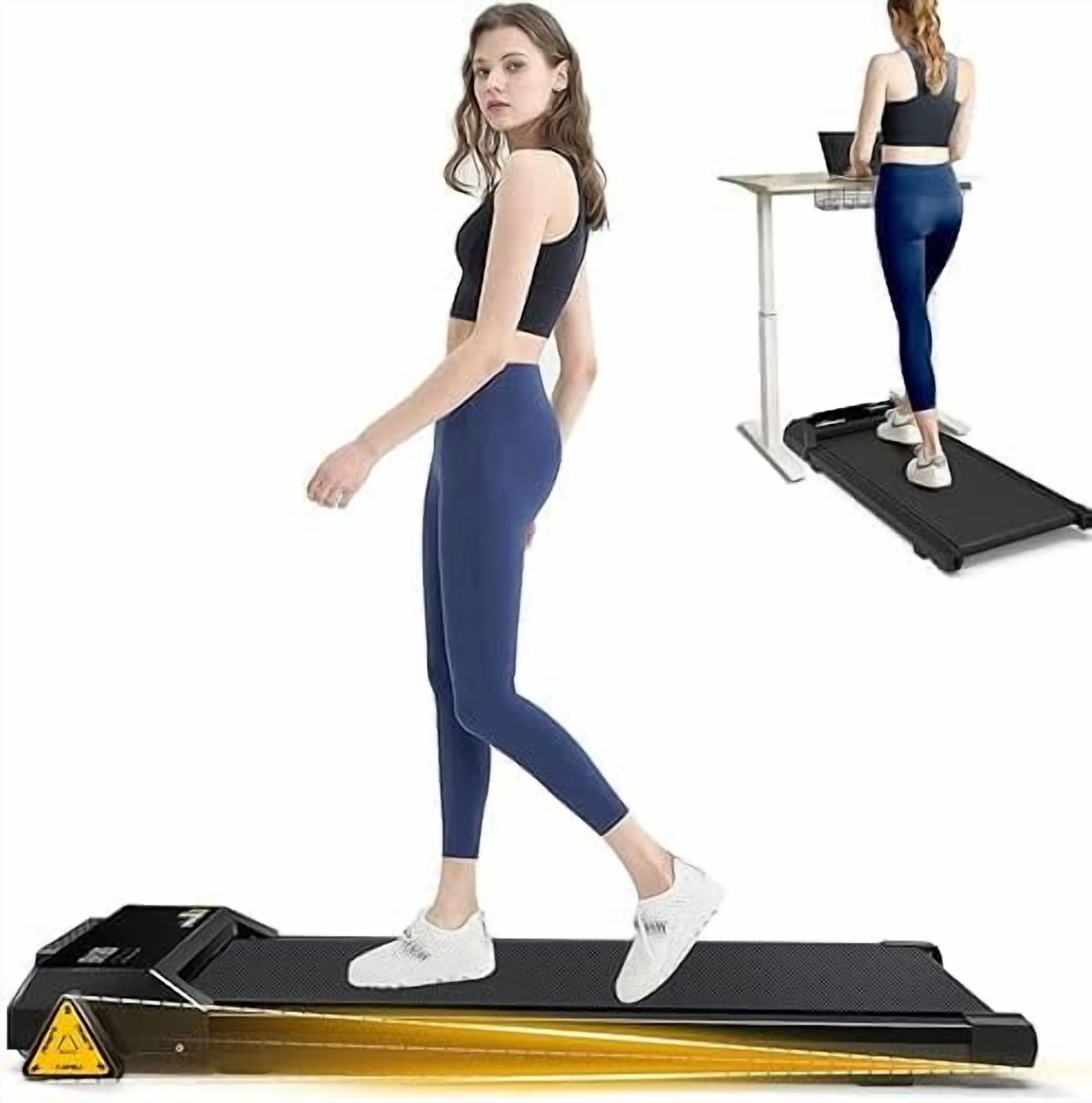 Under Desk Treadmill, Walking Pad for Home/Office, Portable Walking ...