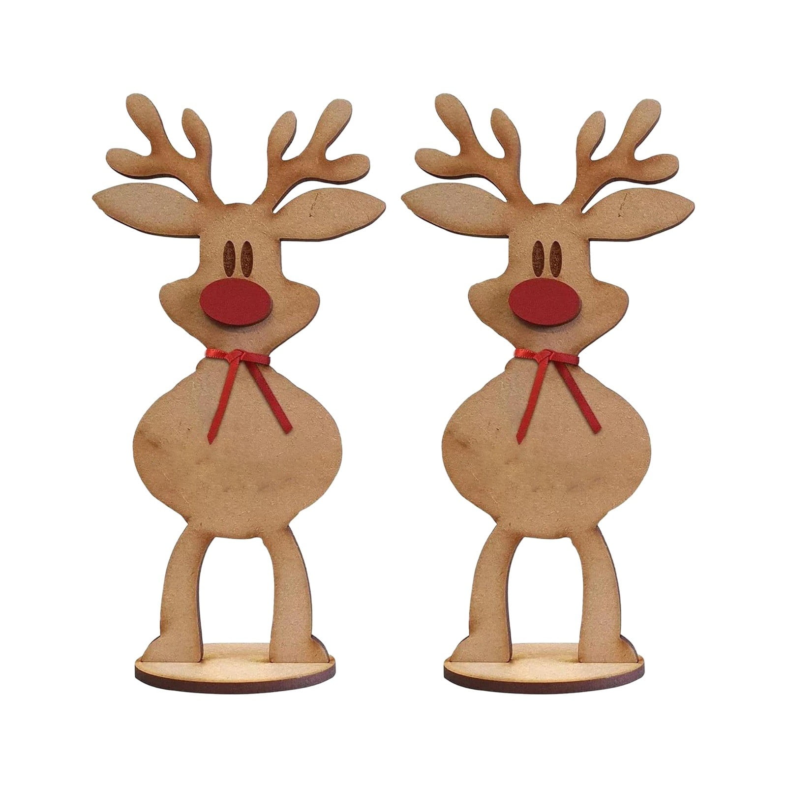 Desk decoration Christmas Personalized Freestanding Reindeeres Family ...