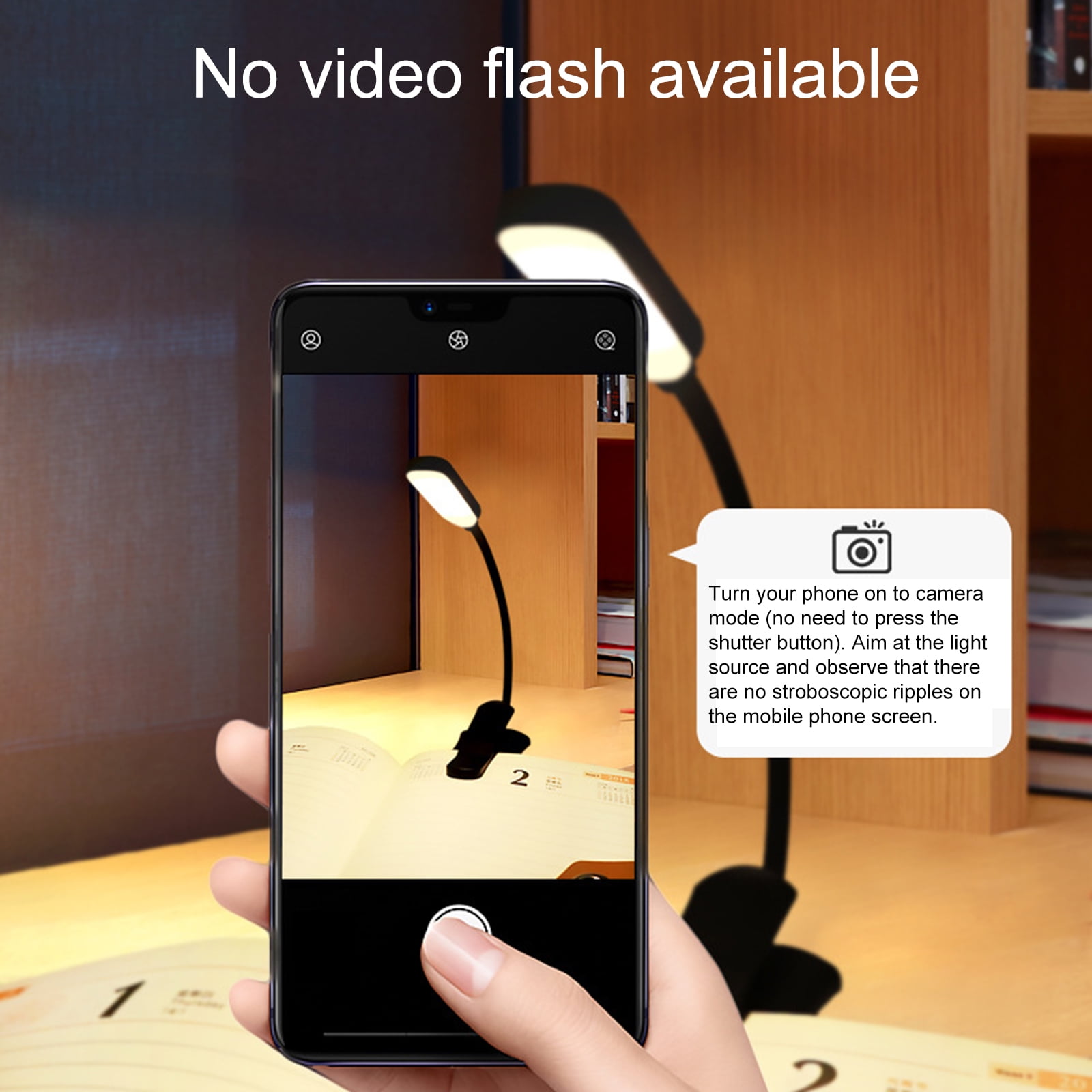 Desk lamp,Clip-on Lamp Student Eye-care Lamp Neck Eye Care Table Lamp ...