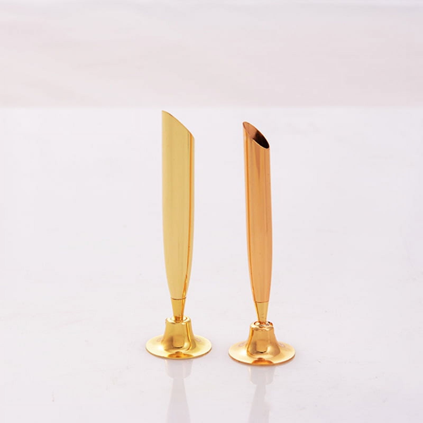 Desk pen base hotel front desk sign pen base gold silver fixed base ...