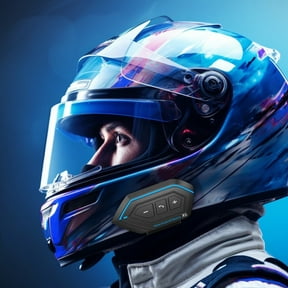 ASMAX F1 Motorcycle Helmet Bluetooth Intercom with Smart Voice Control ...