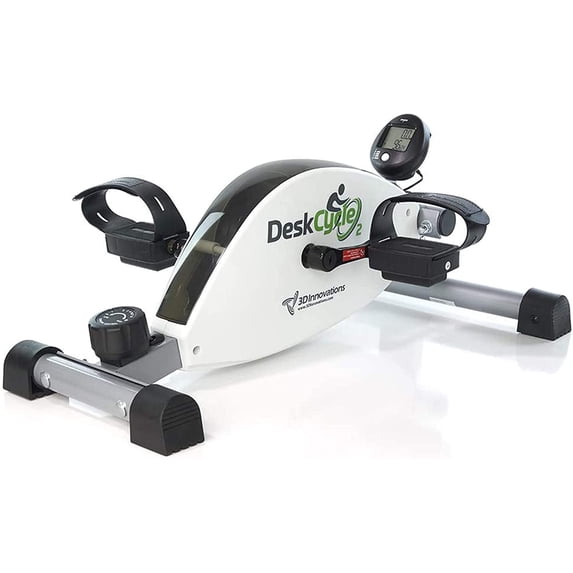 DeskCycle, Under Desk Bike Pedal Exerciser, 8 Resistance Settings ...