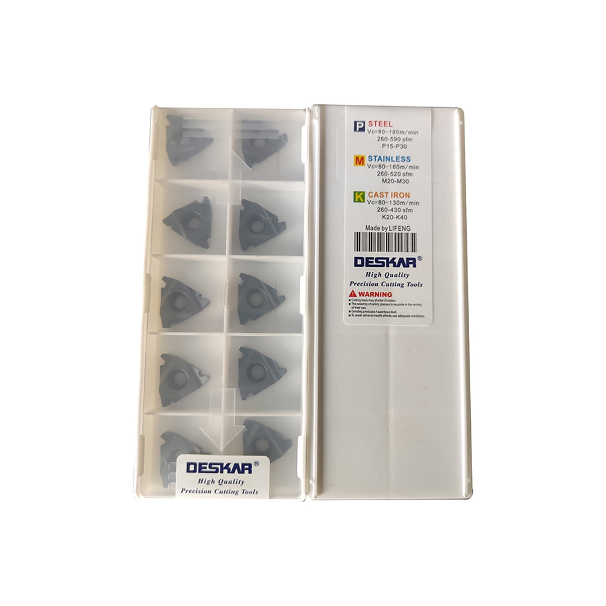 Deskar 22IR 5.0ISO LDA Thread Insert 100% Original 10pcs - Walmart.com