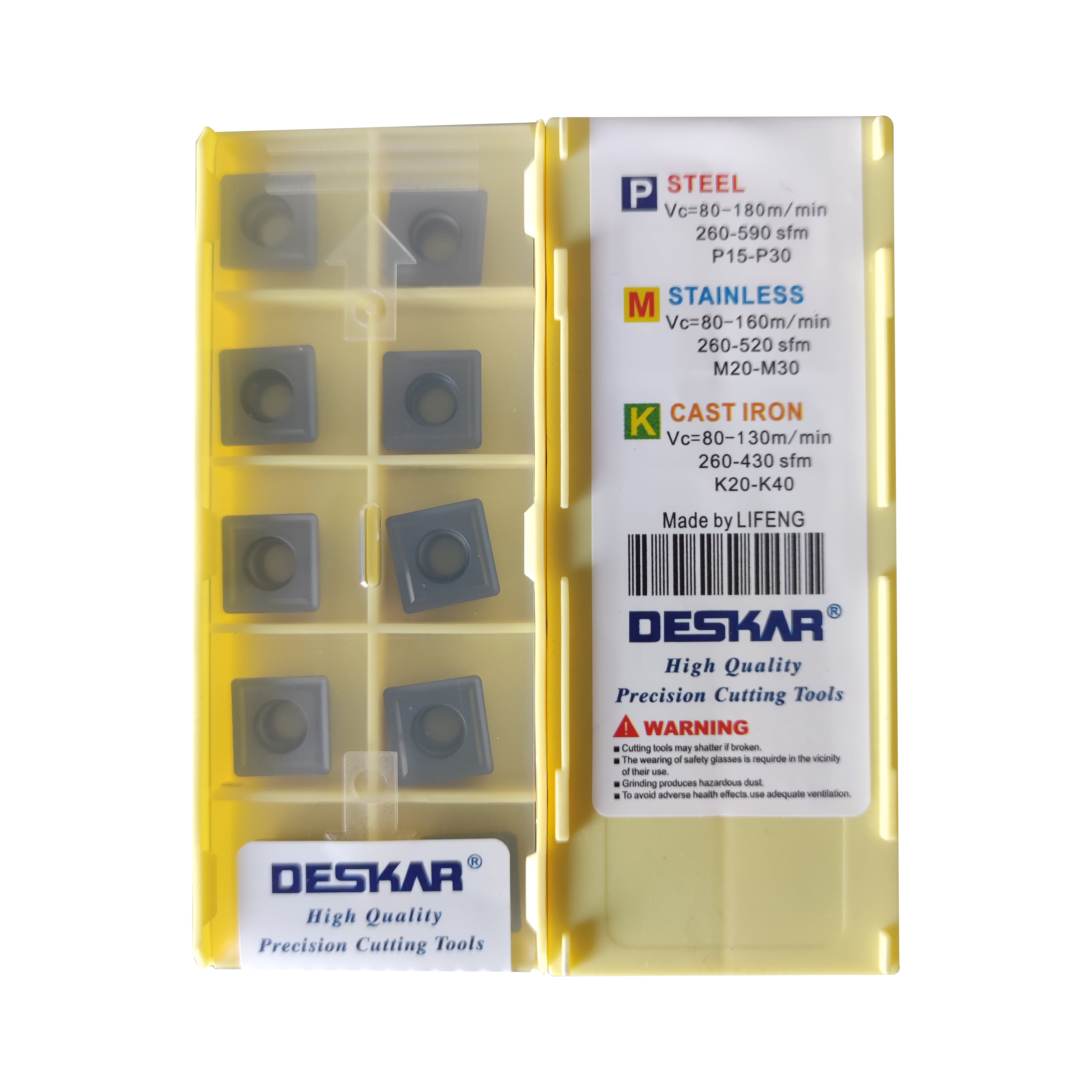 Deskar SPMG110408-TG LF6018 U-Drill Insert 100% Original 10pcs - Walmart.com