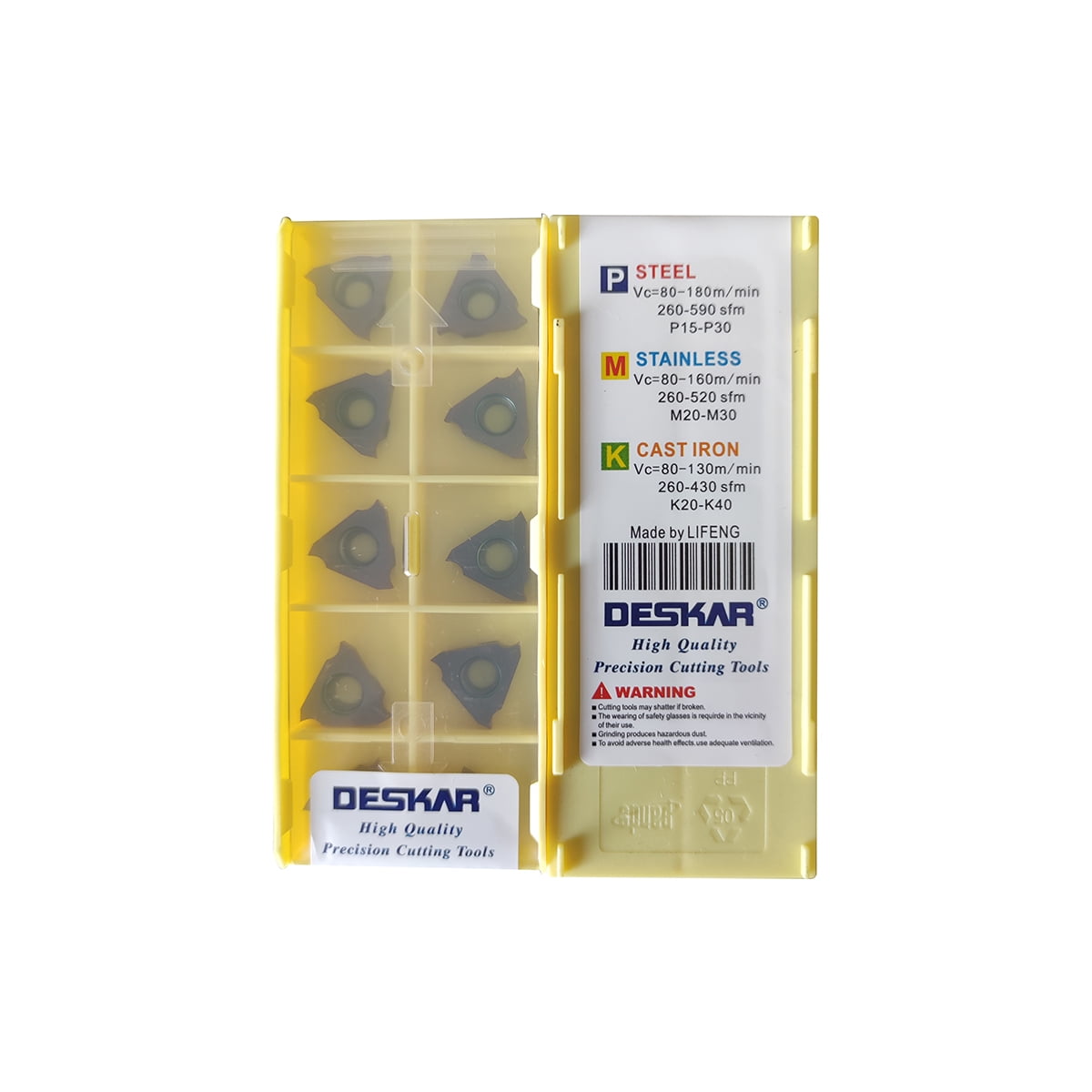 Deskar TGF32L180 LF6018 Groove Insert 100% Original 10pcs - Walmart.com