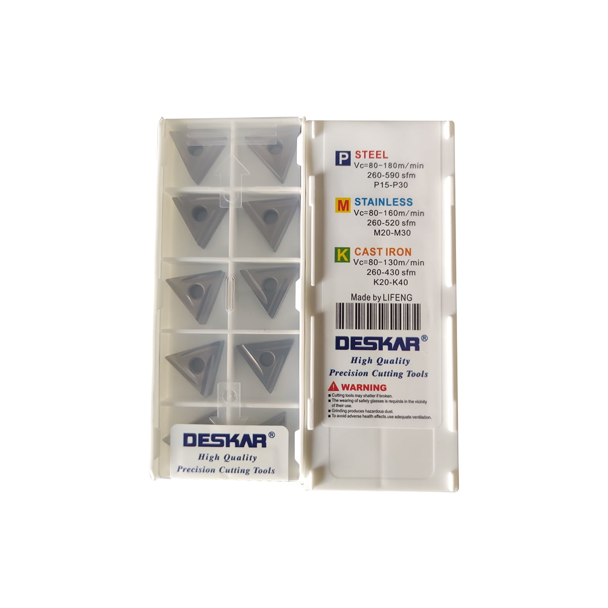 Deskar TNGG160404R-C LF90 Turning Insert 100% Original 10pcs - Walmart.com
