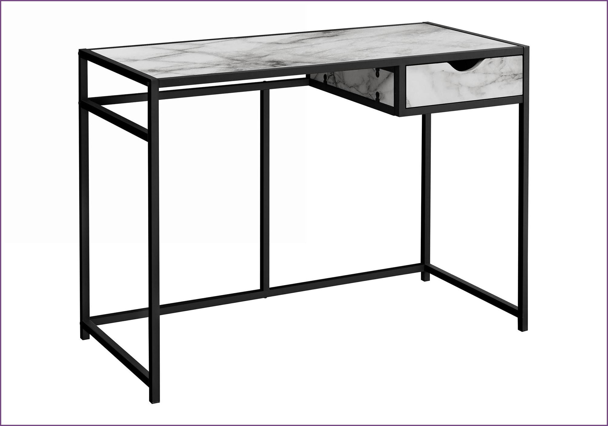 Desks: 42” Contemporary Home Office Computer Desk with Storage Drawer ...