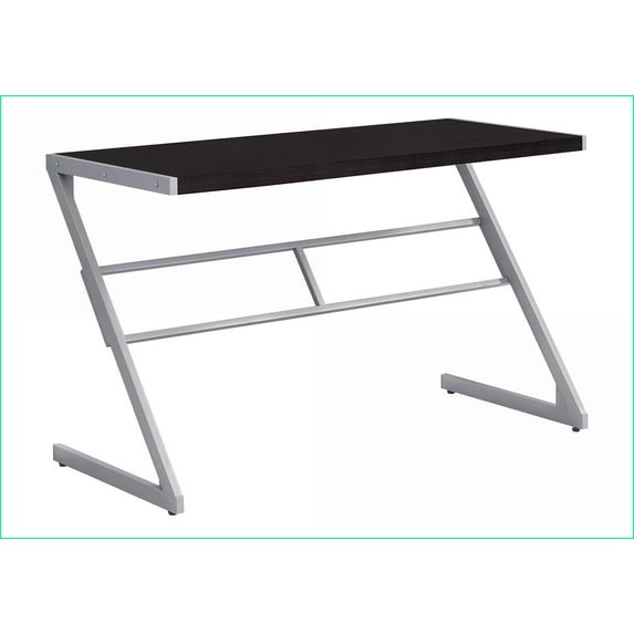 Desks | 48” Home Office Computer Desk | Modern Contemporary | Espresso ...